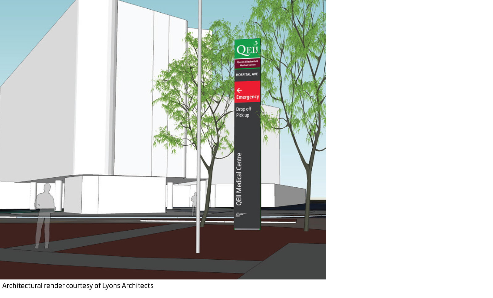 Queen Elizabeth II Medical Centre Wayfinding Strategy - Studio Gerber